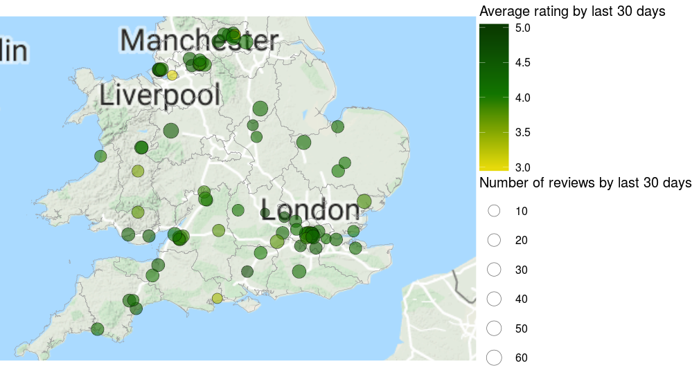 Google Maps analysis | Sotrender